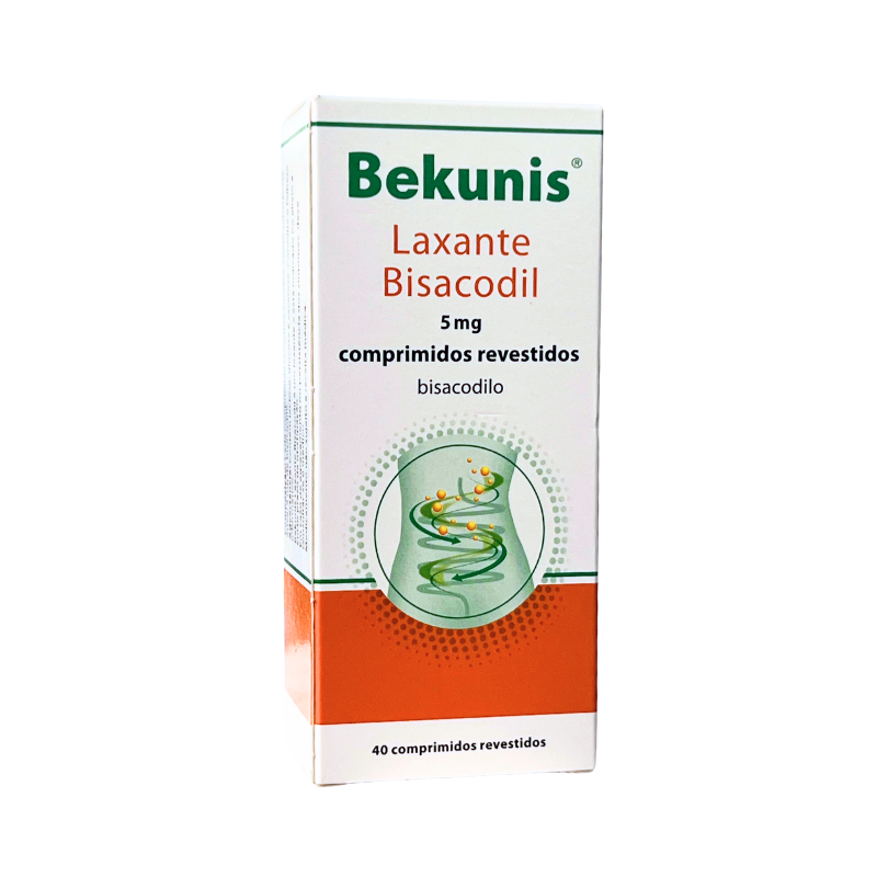 Bekunis Laxante Bisacodil 5mg 40 comprimidos revestidos