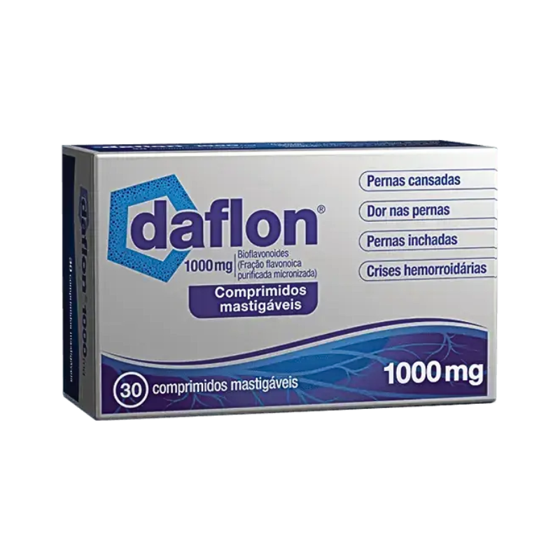 Daflon 1000mg 30 chewable tablets