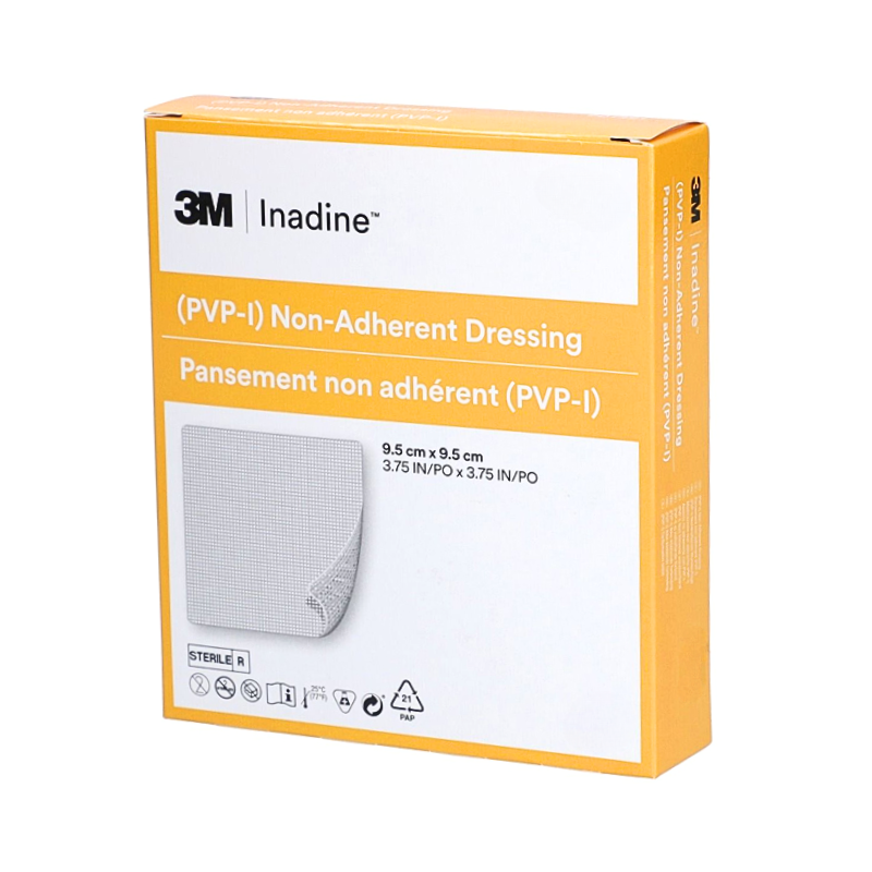 Inadine Compresses 9.5x9.5cm 25 units
