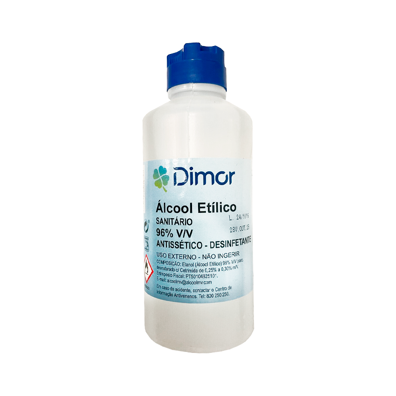 Dimor Álcool Etílico 96% 250ml