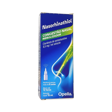 Nasorhinathiol 0,5mg/ml Nebulizador 15ml