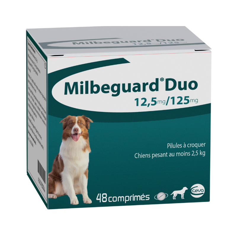 Milbeguard Duo 12,5mg/125mg Perros 48 comprimidos