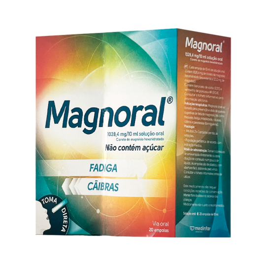 Magnoral Solução Oral Ampolas 20x10ml