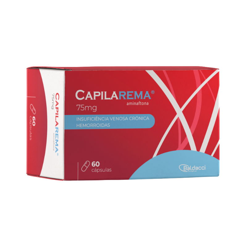 Capilarema 75mg 60 cápsulas