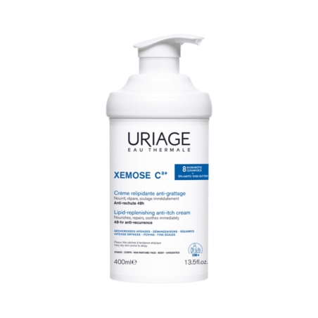 Uriage Xémose C8+ Lipid-Replenishing Anti-Itch Cream 400ml