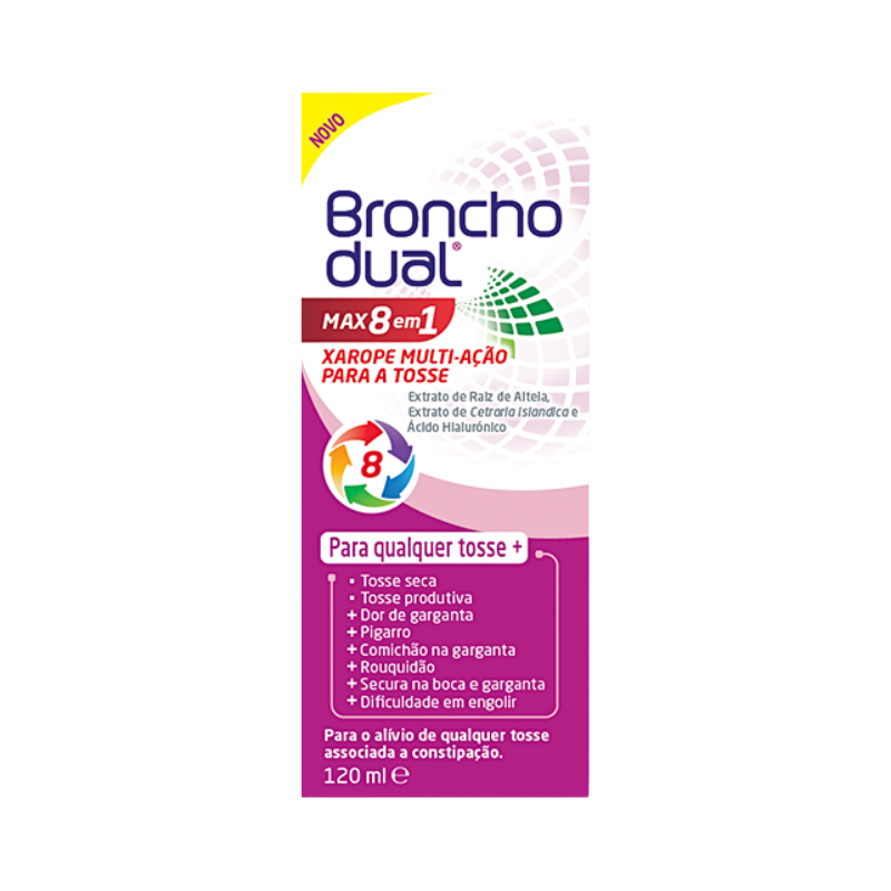 Bronchodual Multi-Ação 8 em 1 Xarope 120ml