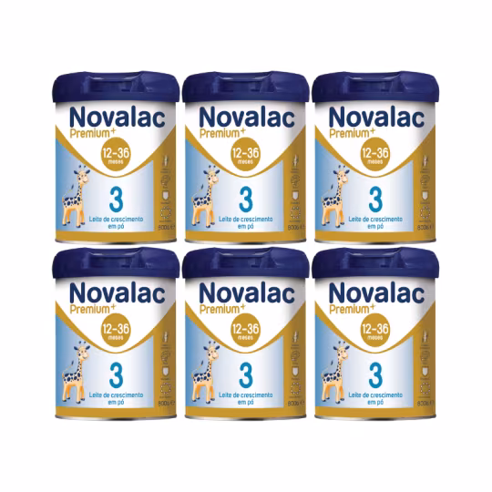 Novalac Premium+ 3 800g Pack 6 unidades