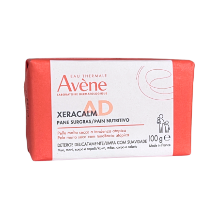 Avène XeraCalm A.D Nourishing Cleansing Bar 100g