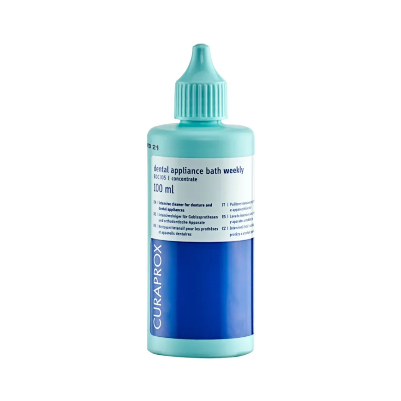 Curaprox BDC 105 Dental Appliance Intensive Cleaner Weekly 100ml
