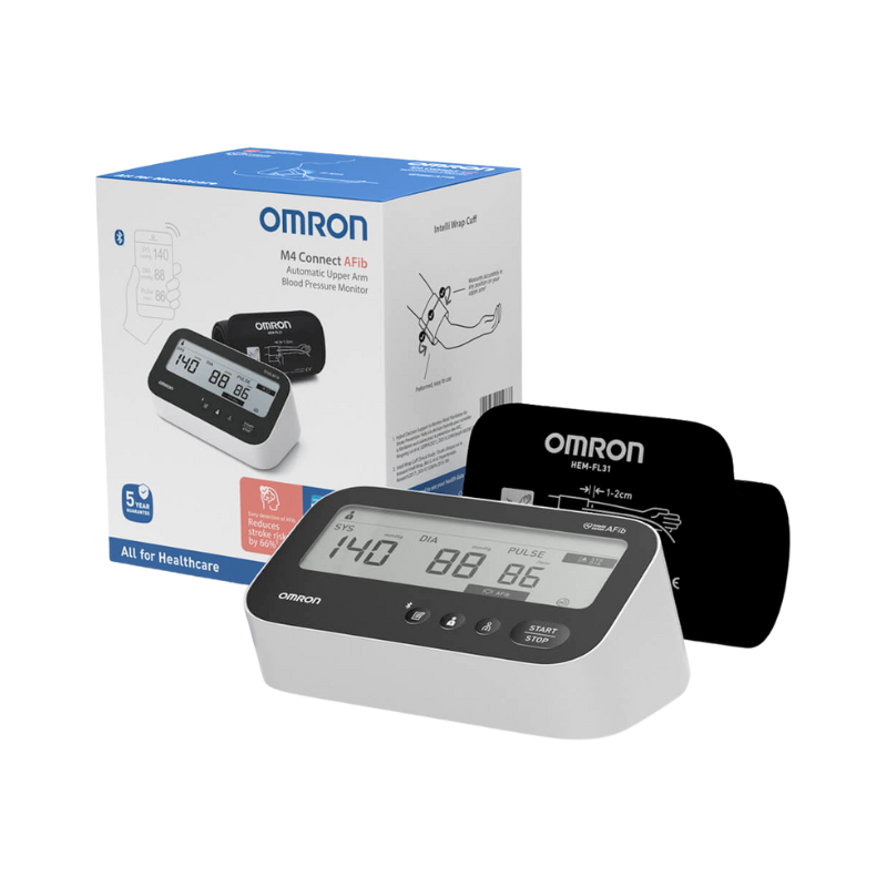 Omron M4 Connect AFib Monitor de Presión Arterial