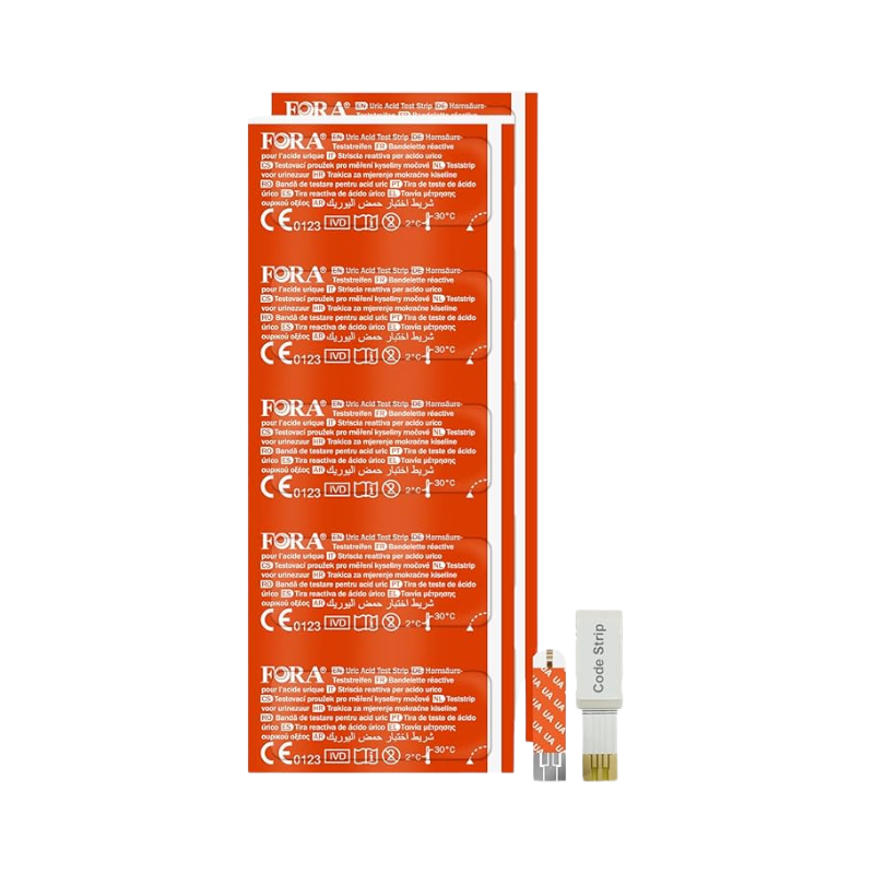 Fora 6 Uric Acid Test 10 strips