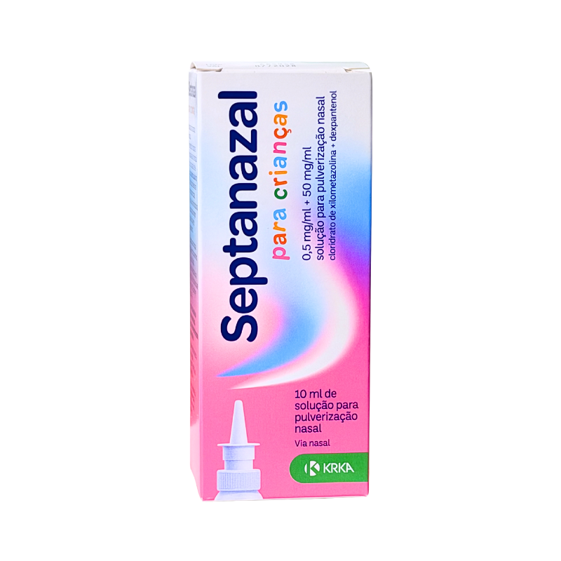 Septanazal Enfants 0.5mg/ml+50mg/ml Solution Spray Nasal 10ml